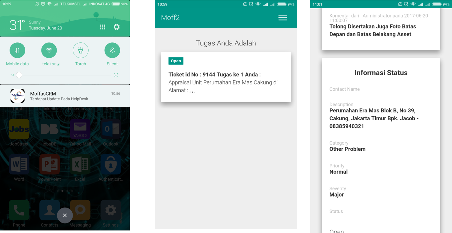 Mobile Field Force Management System – Teleakses Solusindo